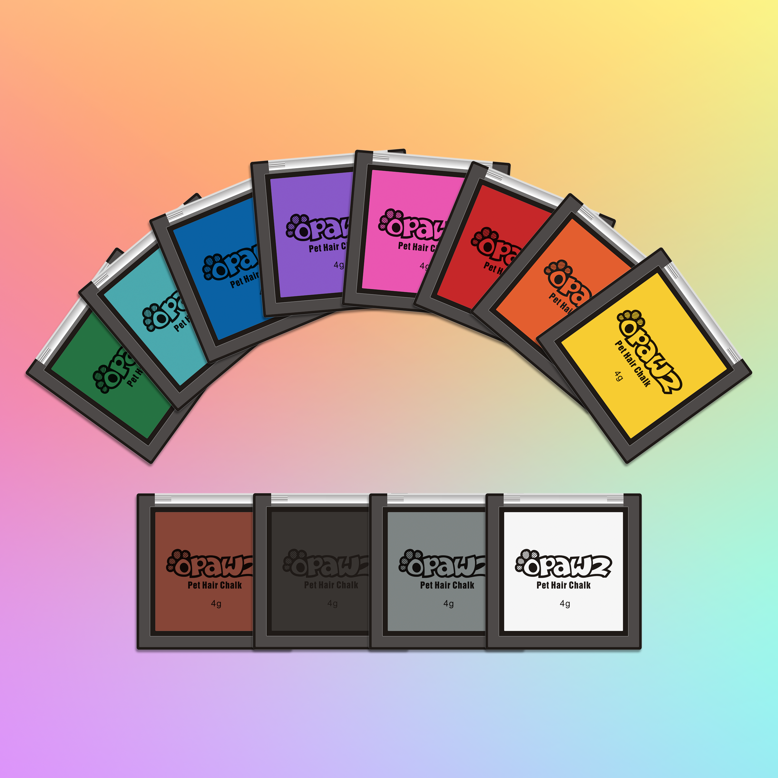 OPAWZ Pet Chalk and Dog Temporary Color Hair Chalk Dog Dye|opawz.com