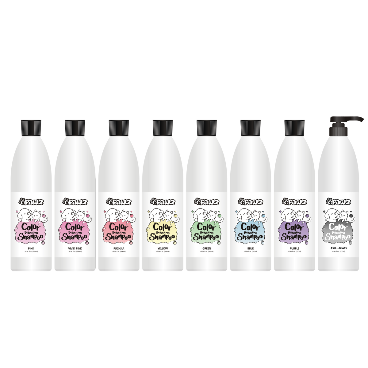 Pet Color Shampoo - Safe and Gentle Formula – OPAWZ