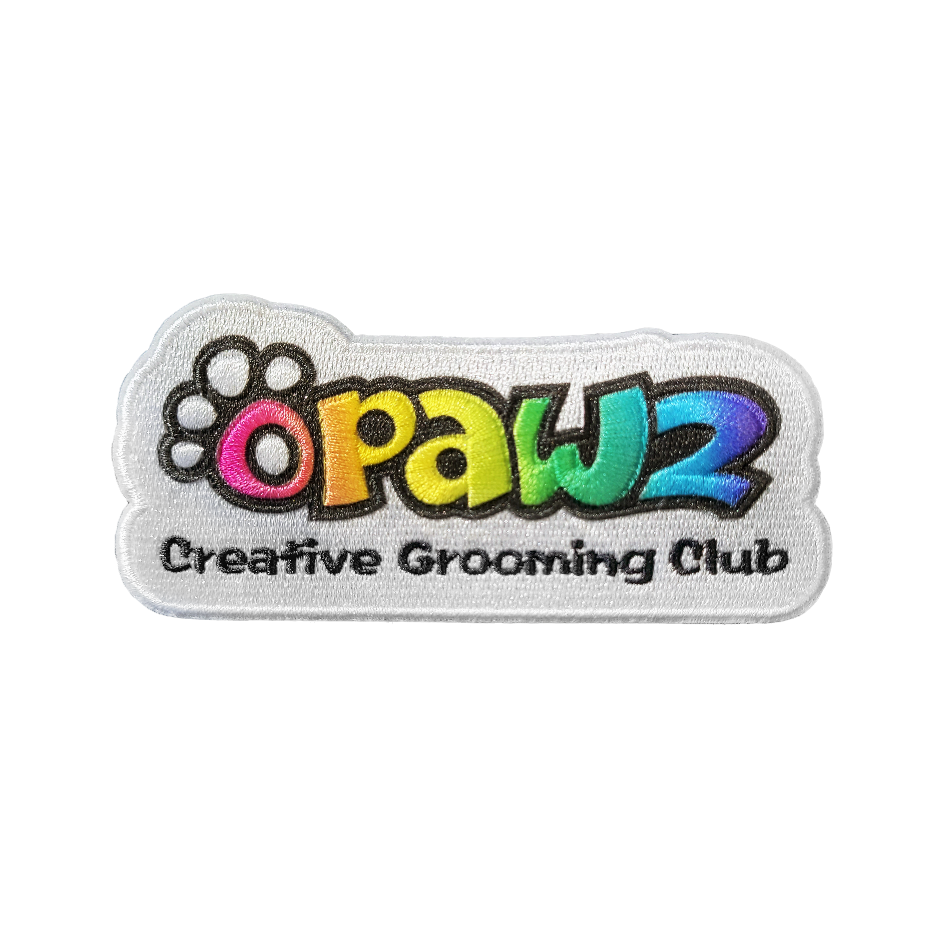 Iron-on Fabric Patch - OPAWZ Creative Grooming Club