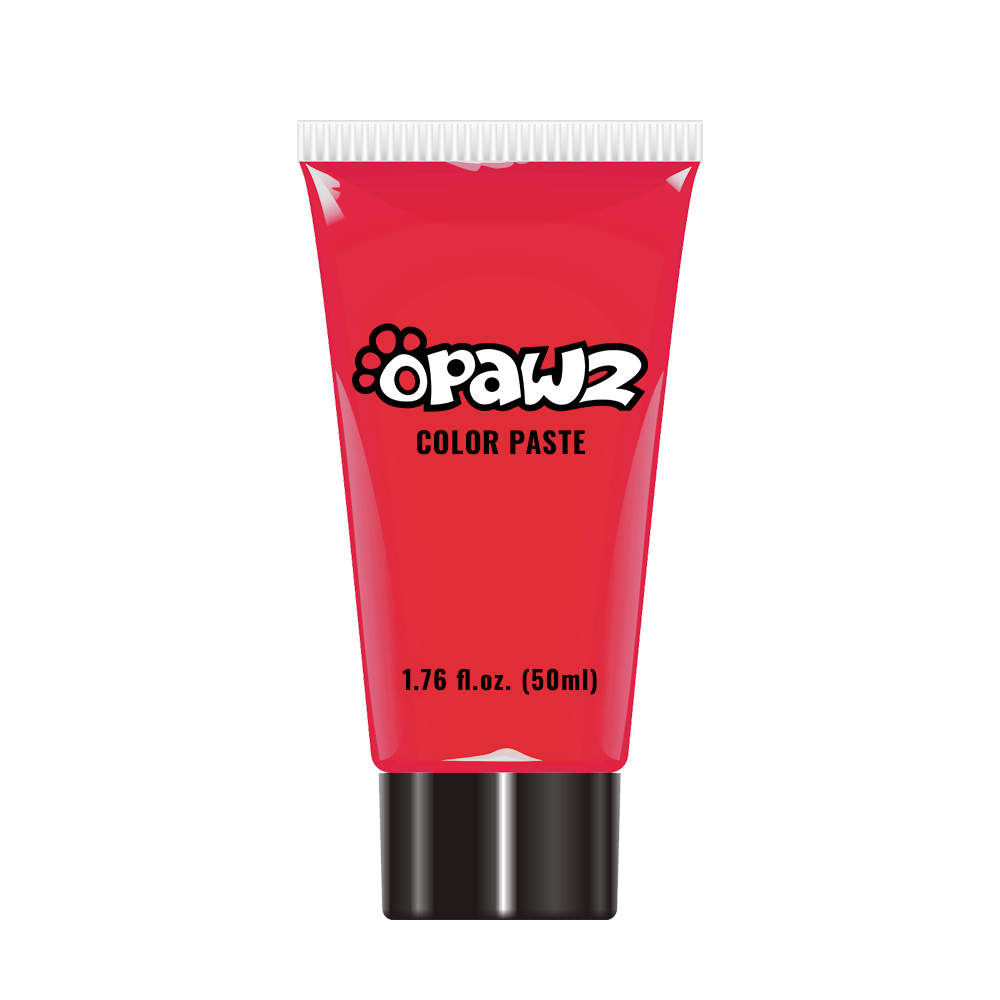 Temporary Pink Color Paste For Pet Hair Coloring - Washes Out Easily ...